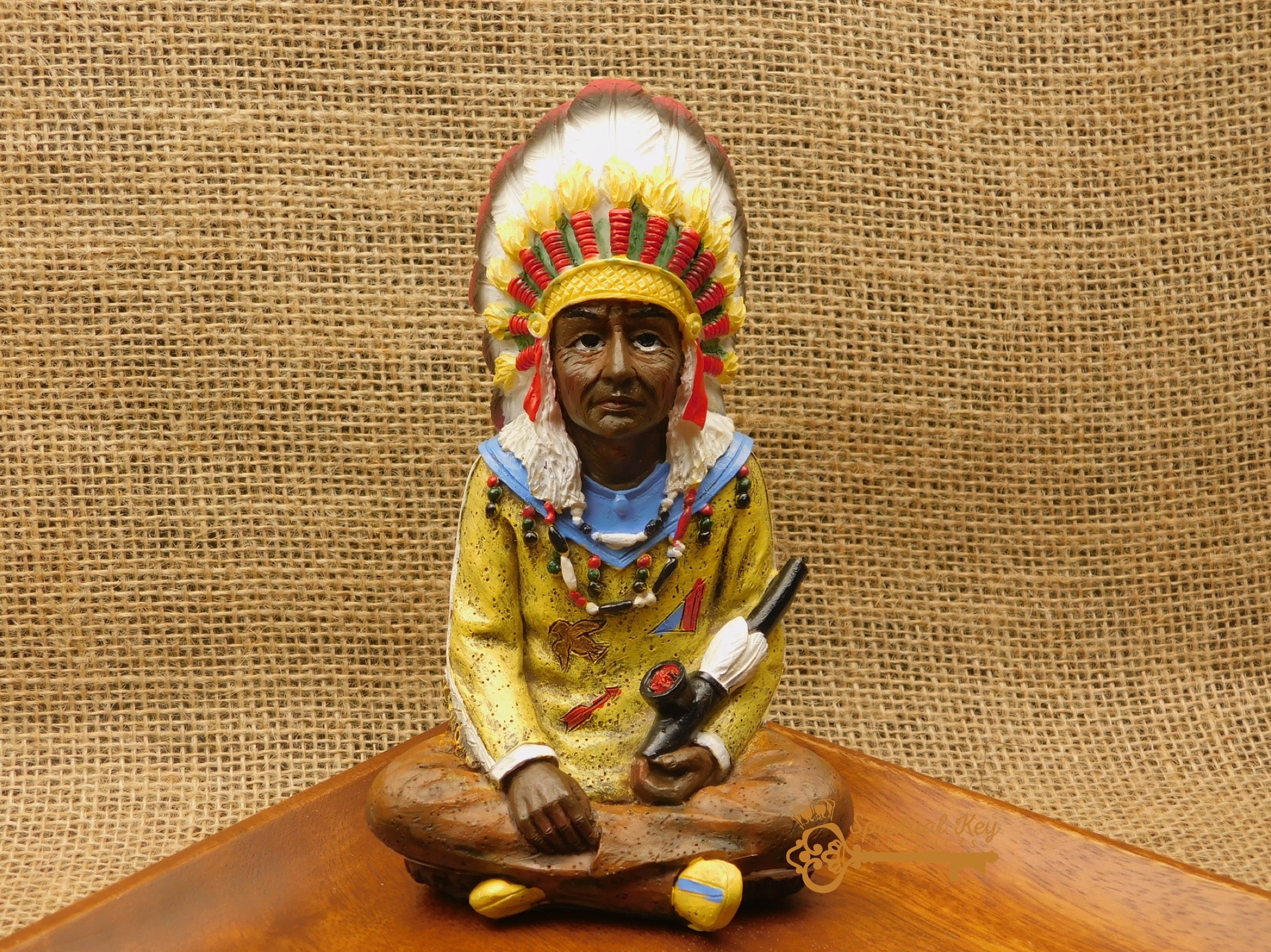Sitting Indian Statue 6” – Spiritual Key Products